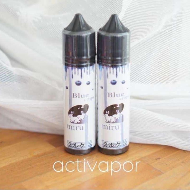 Jual MIRU Blue Crisps 3mg 60ml Blueberry Cream Crispy Crackers Liquid ...