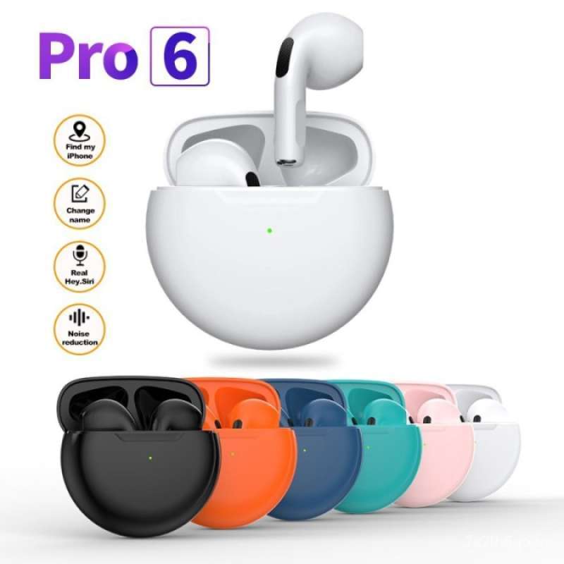 Jual PRO 6 MINI TWS BLUETOOTH HEADSET WIRELESS STEREO HIFI SPORT EARBUD ...