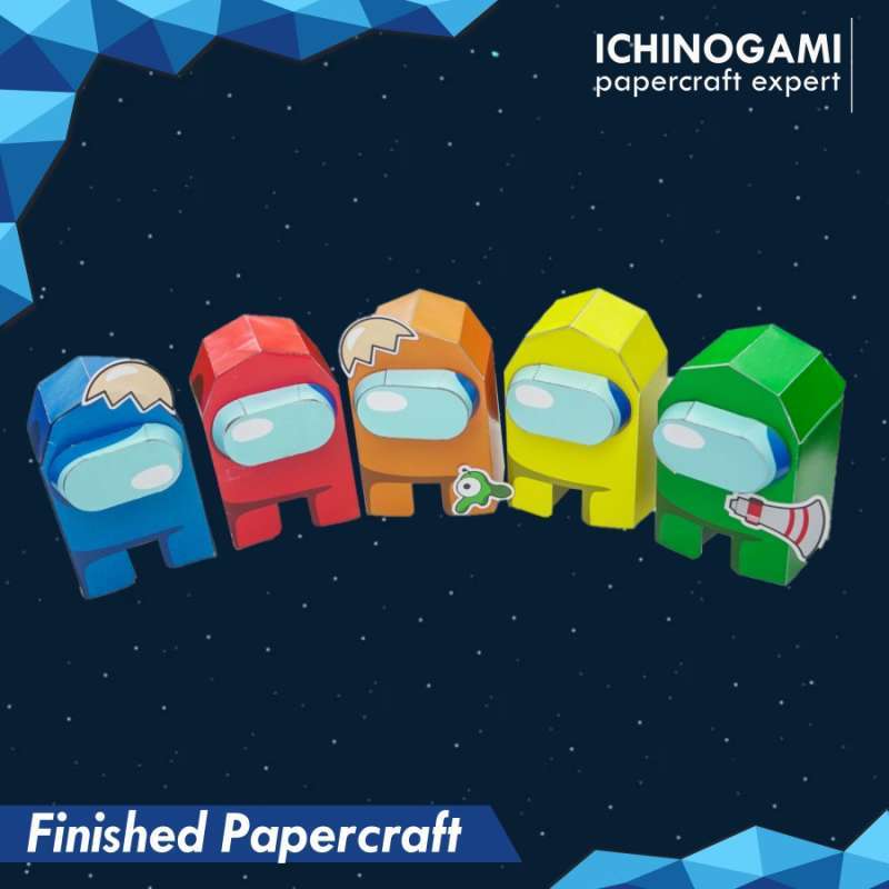 Jual Papercraft (diy) Babies Crewmate - Set Of 5 Di Seller Ichinogami ...