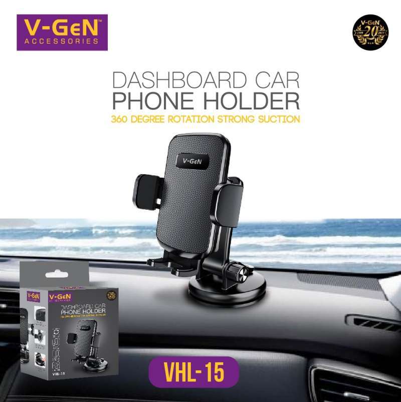 Jual Dashboard Car Phone Holder HP Mobil V-GeN VHL-15 Strong Suction di ...