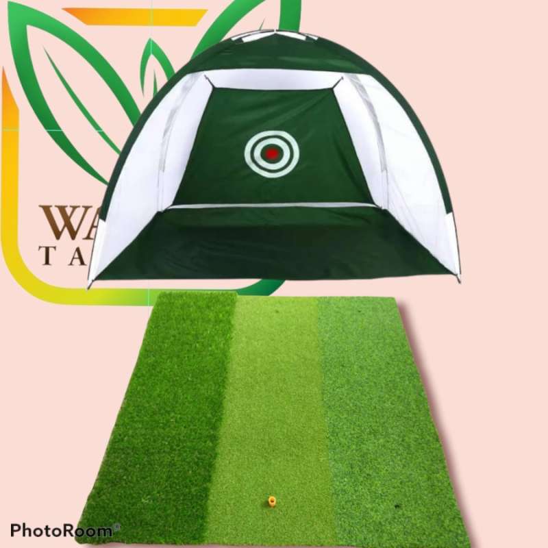 Jual Driving 3in1 ukuran 1x1 meter plus jaring net golf 2 meter free ...