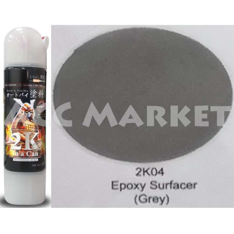 Jual Pilox Samurai Pilok Pylox Abu Epoxy Surfacer Grey 2k04 di Seller ...
