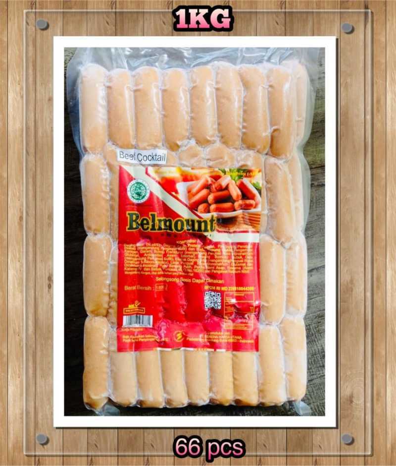 Jual Sosis Beef Cocktail Belmount - Belmont 1KG di Seller Decemil ...