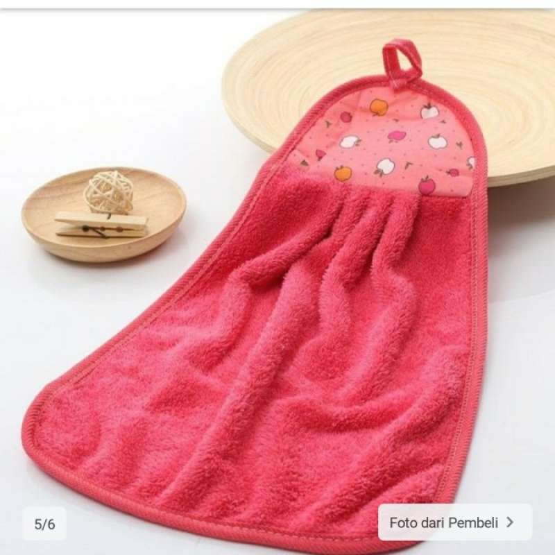 Promo KAIN LAP TANGAN GANTUNG / HANDUK LAP TANGAN / LAP TANGAN - Biru ...