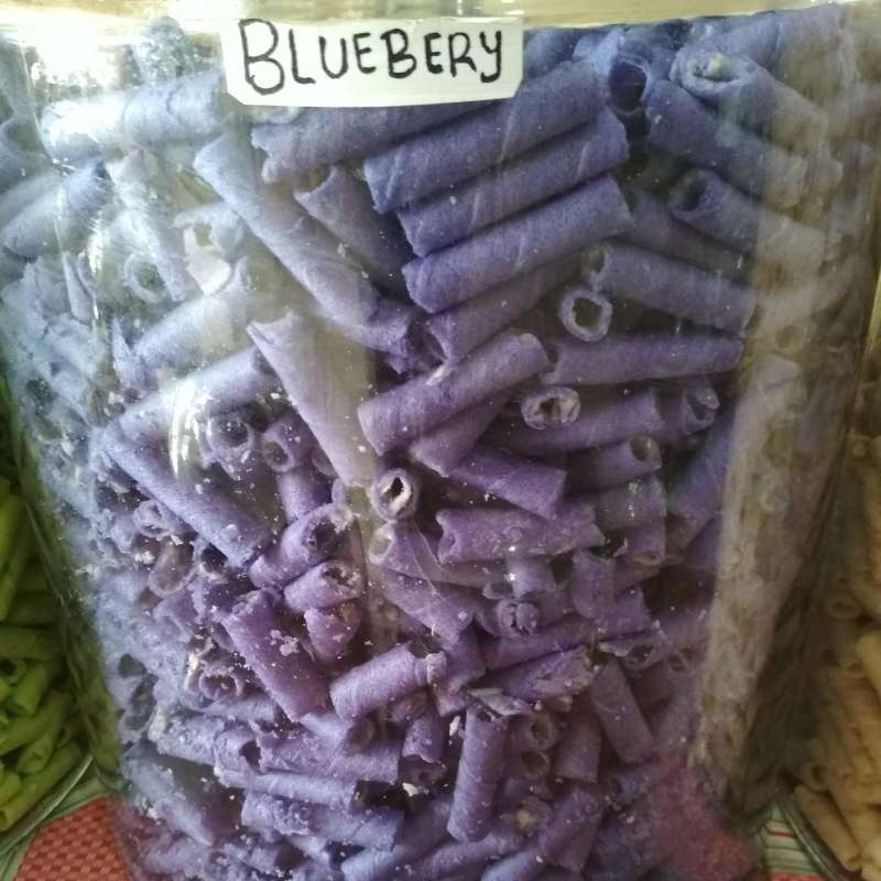 Jual B 500gr - Wafer Stick Stik Mini Rasa Blueberry Bukan Twister Astor ...