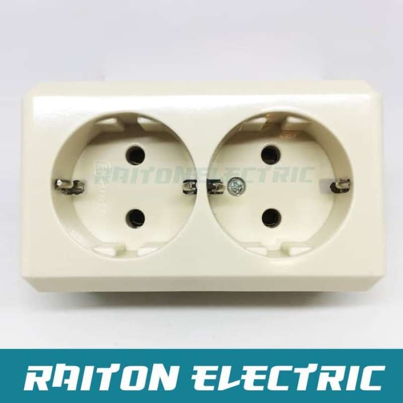 Promo Stop kontak arde / Stop kontak 2 lubang Broco Diskon 50% di ...