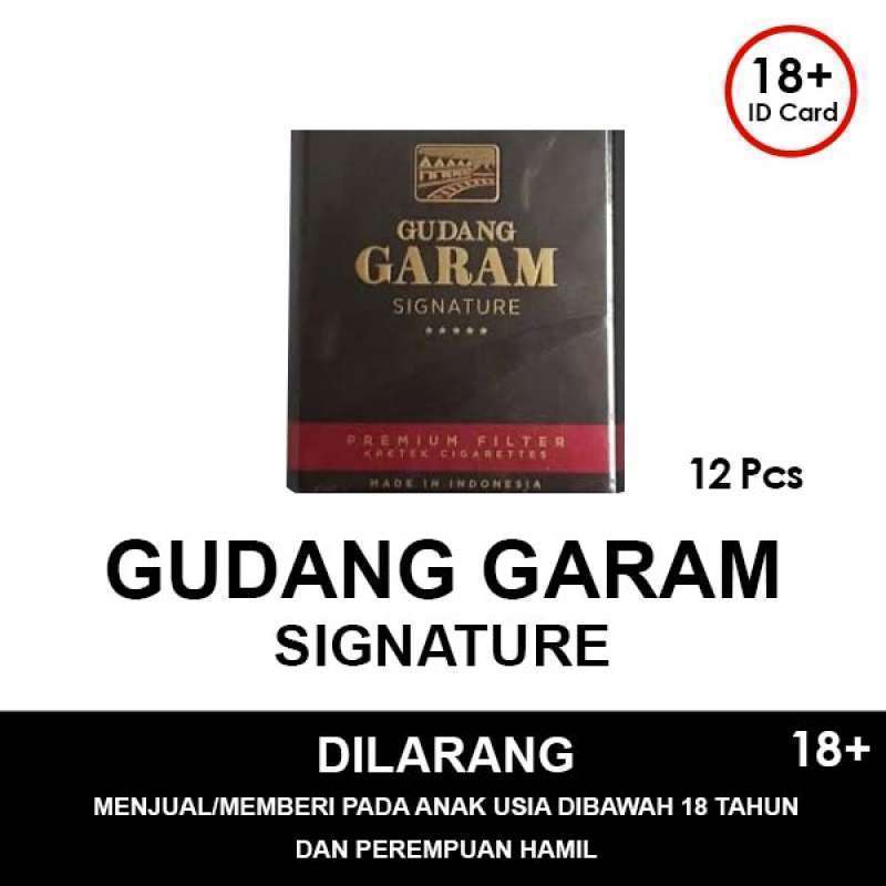 Jual GUDANG GARAM CIGARETTE SIGNATURE 12'S di Seller FRESTIVE ...