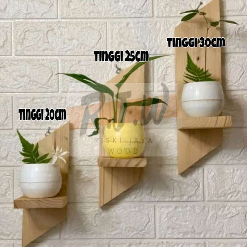 Jual Rak Dinidng Kayu Model Ketupat | Dekorasi Dinding Di Seller Nicko ...