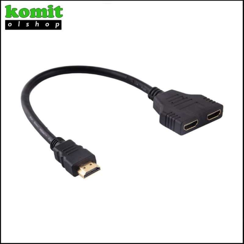 Jual Oem Kabel Hdmi Spliter Cabang 1 Input 2 Output Full Hd - Miror ...