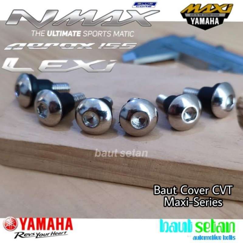 Jual Baut Cover Cvt Yamaha Aerox /Baut Cover Cvt Aerox di Seller Devil ...