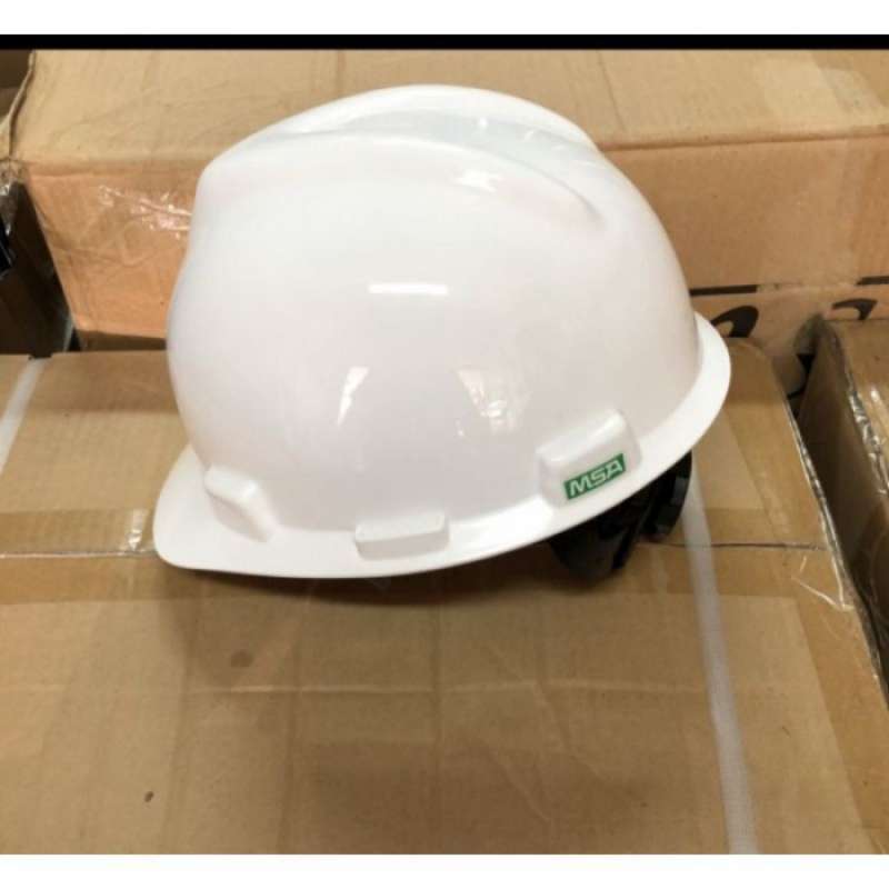 Promo Helm Safety Msa Fastrack Putih - Safety Helmet Msa Diskon 11% Di ...