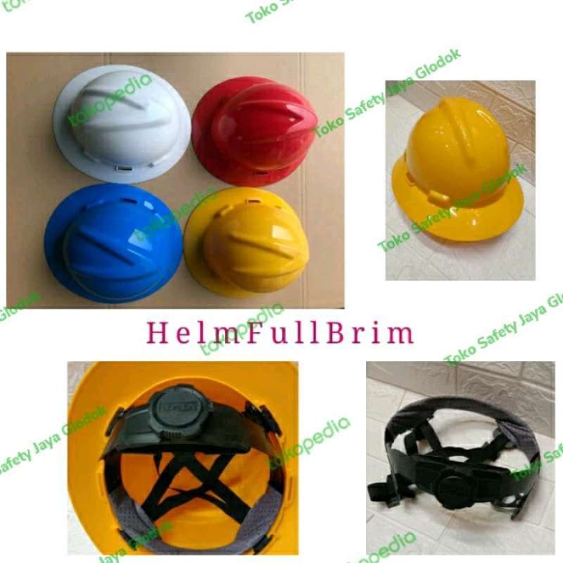 Promo Helm Proyek Full Brim Local - Putih Diskon 11% Di Seller Wirra Store - Cengkareng Timur ...
