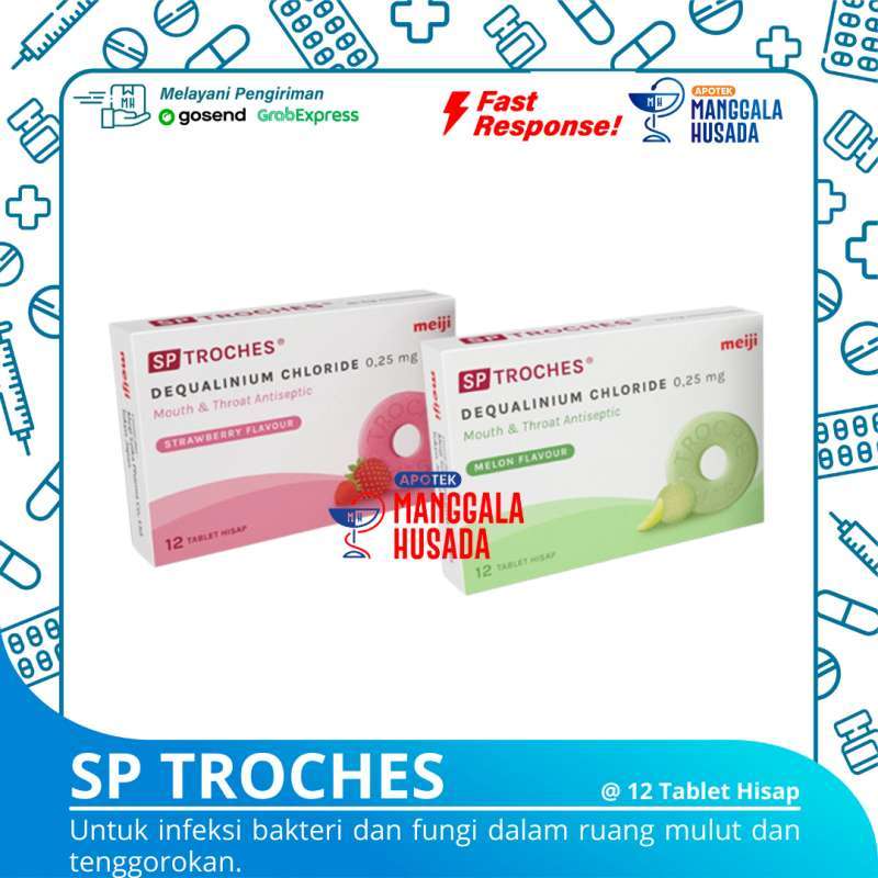 Jual SP TROCHES TABLE HISAP PER BOX @ 12 TABLET di Seller APOTEK ...