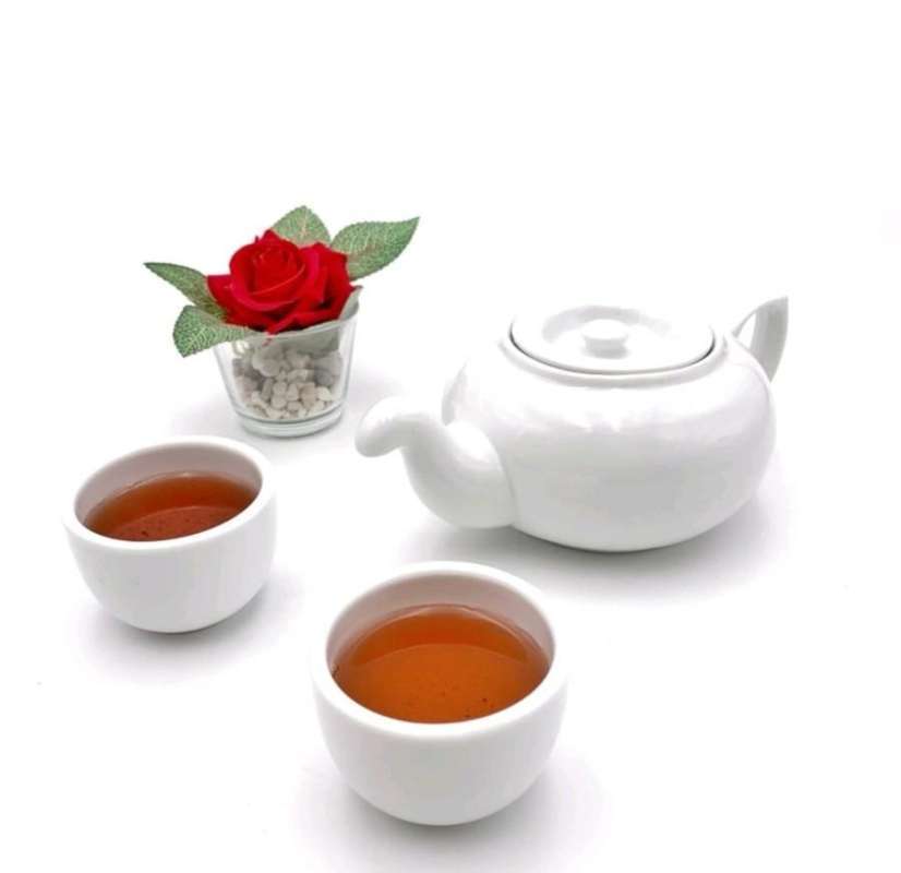 Jual Cangkir Gelas Teh Keramik Chinese Tea Tradisional Bulat Putih Di ...