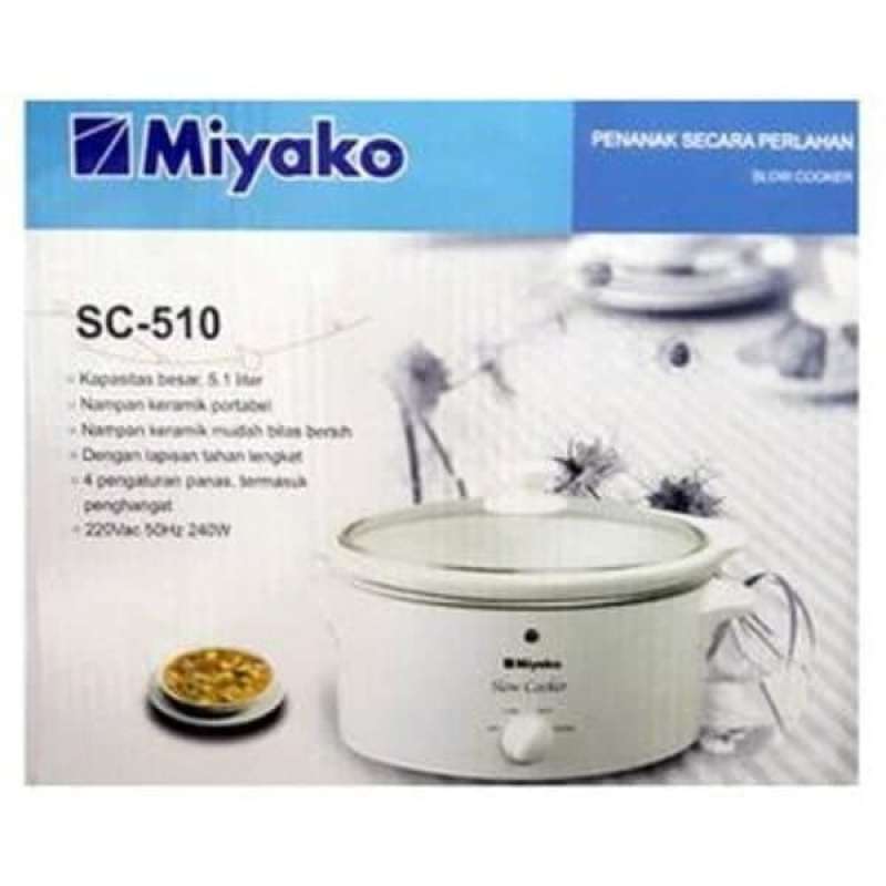 Promo Miyako Slow Cooker Sc-510 [5,1L] Diskon 10% di Seller fauziana ...