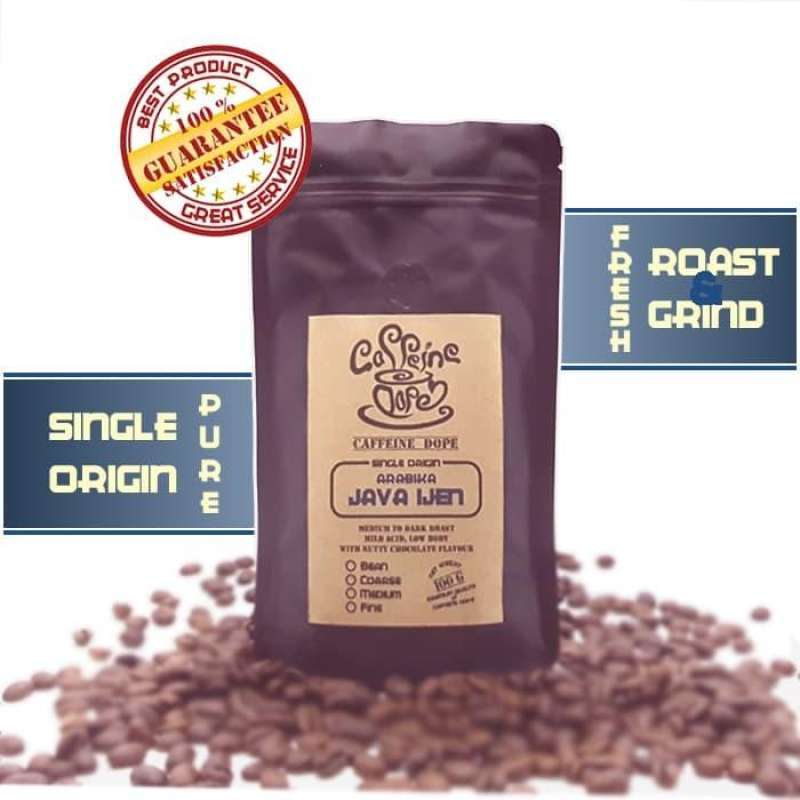 Jual Kopi Arabika Java Ijen 100 Gr Single Origin Bean/Biji & Ground ...