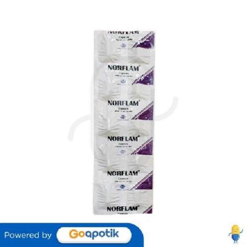 Jual NORFLAM STRIP 10 KAPSUL di Seller Cv. Apotek Merapi Mandiri ...