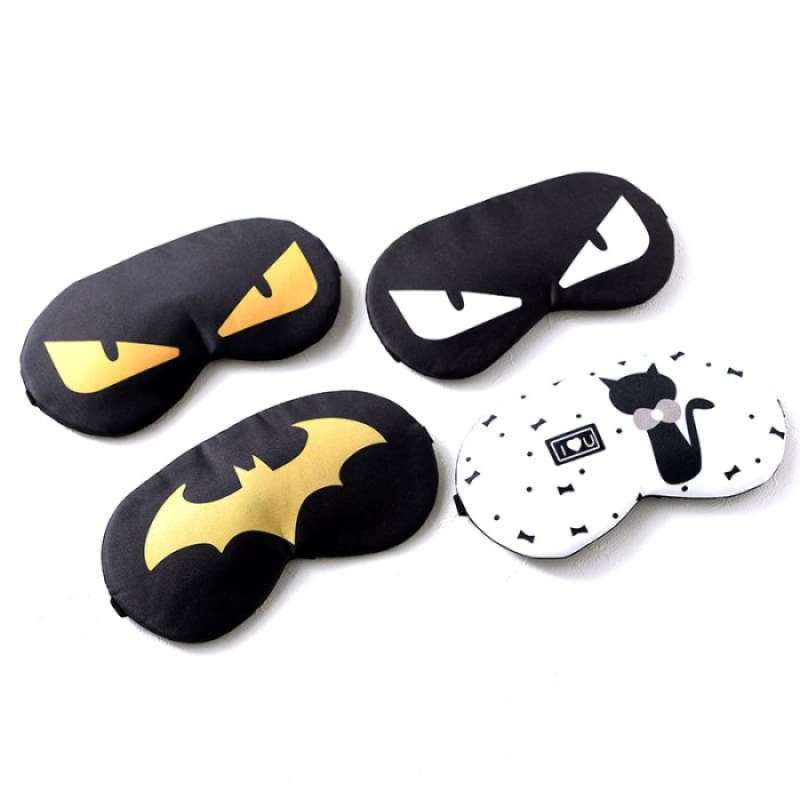 Promo Masker Penutup Mata / Eye Mask Kain Edisi Motif Lucu Diskon 5% Di ...