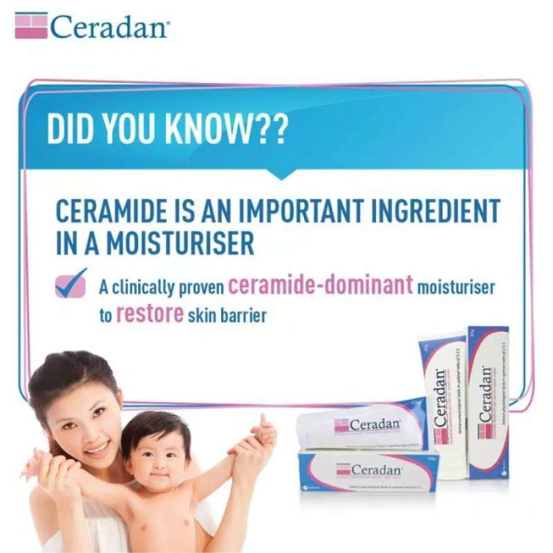 Jual Oem Ceradan Skin Barier 30gr Cream Atopic Dermatitis Eksim Kulit ...