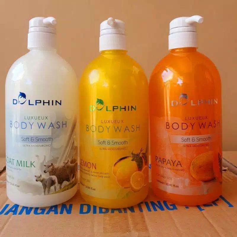 Promo Dolphin Body Wash 1000Ml Diskon 10% di Seller TUKUH KOSMETIK ...