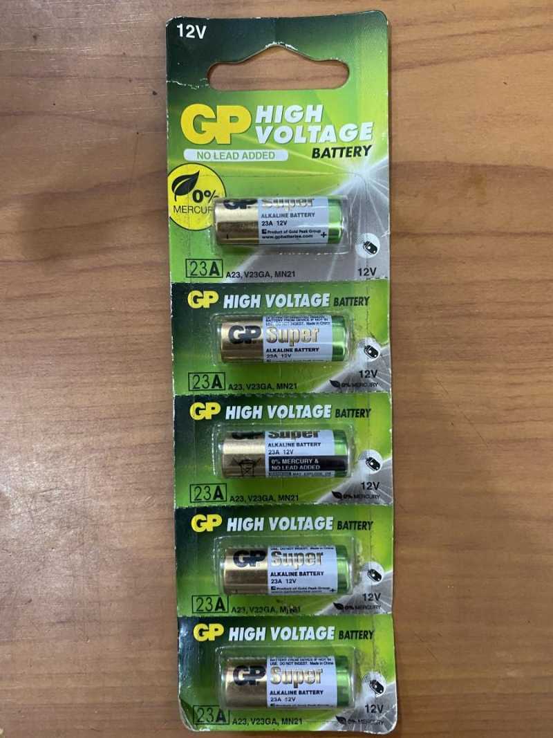 Jual Baterai Battery Batere GP 23A A23 High Voltage 12V di Seller Mamre ...