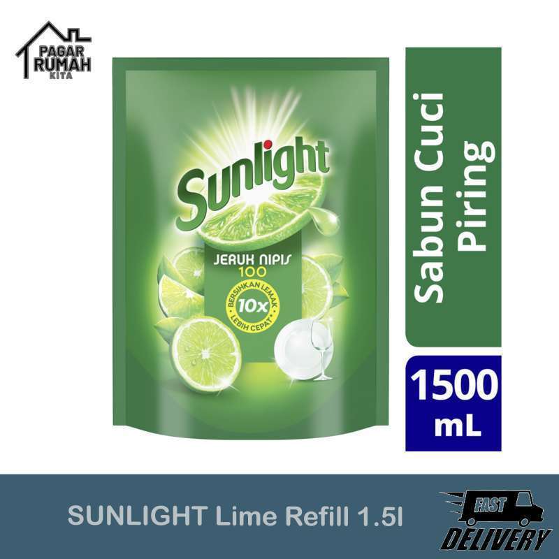 Promo SUNLIGHT Lime Refill 1.5l Diskon 30% di Seller Nadzril24_mart ...