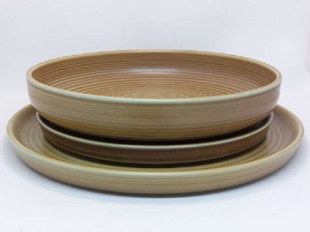 Jual Set Piring Makan Keramik Cafe - Dinner Set Hampers - River Stone ...