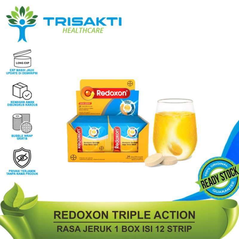Jual Redoxon Rasa Jeruk Strip Termurah - Harga Grosir Terupdate Hari ...