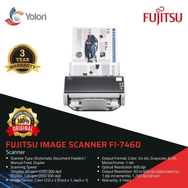 Jual Scanner Fujitsu Original Murah - Harga Diskon April 2024 | Blibli