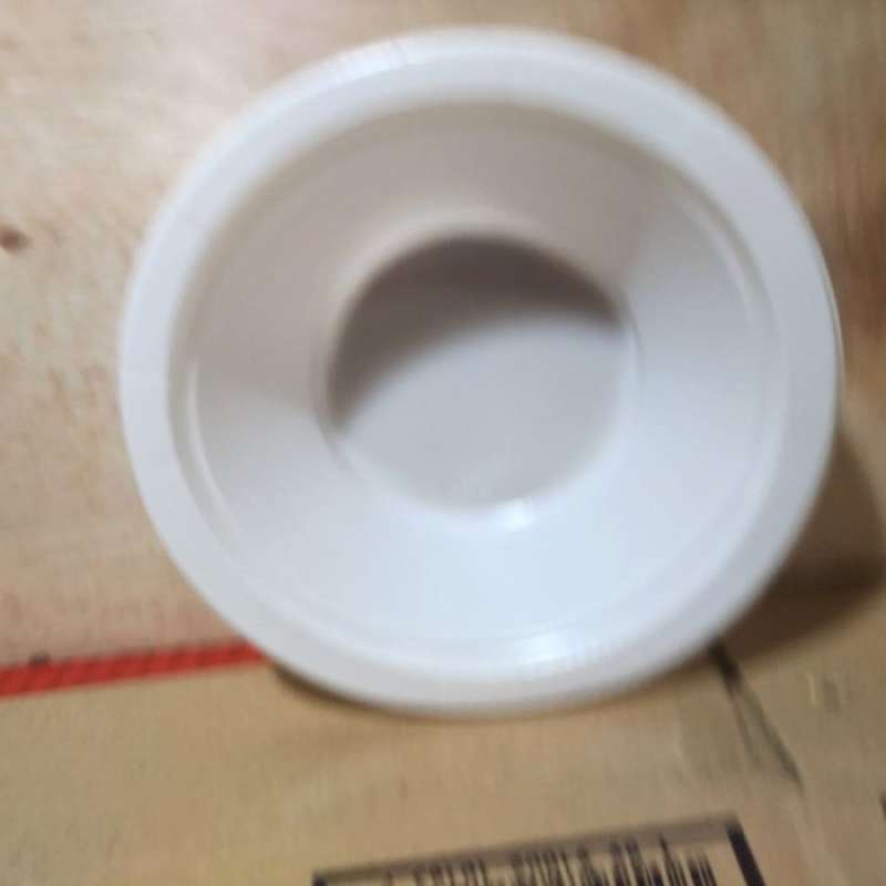 Jual Mangkok Plastik Besar M7 Inci Putih Susu Isi 50 Pcs Di Seller