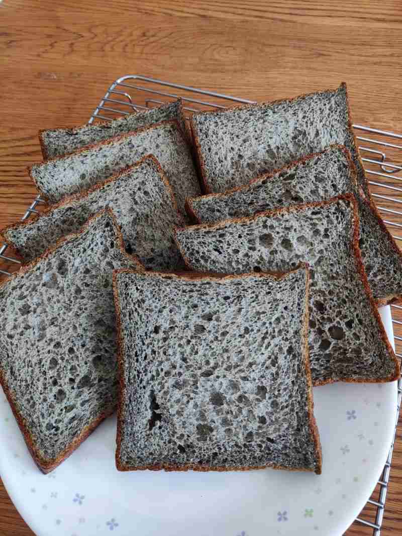 Jual Zeero Black Sesame & Almond Bread Dairy free / No Sugar/No flour ...