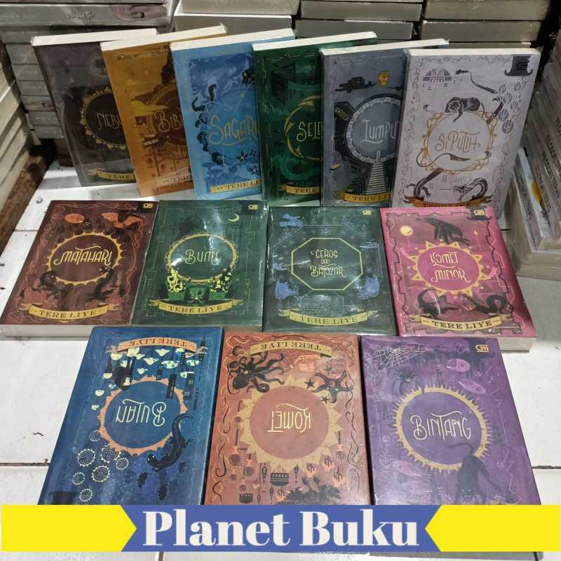 Jual Buku Paket 13 Novel Bumi , Bulan , Bintang , Matahari , Komet , Minor , Ceros , Selena ...
