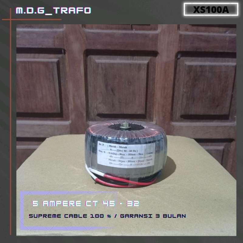 Jual trafo toroid donat 5A CT 45V - 32V di Seller MDG TRAFO Tulungagung ...