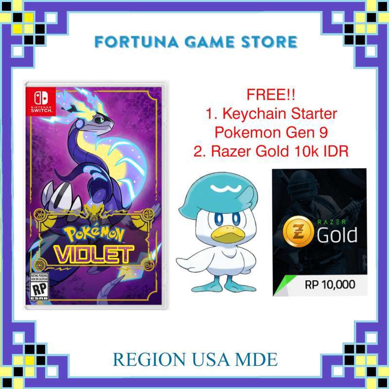 Jual POKEMON VIOLET NINTENDO SWITCH di Seller Fortuna Games Store ...