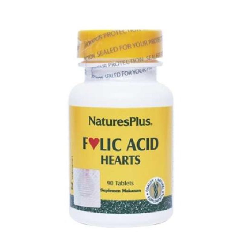 Promo Natures Plus Folic Acid Hearts Diskon 17 Di Seller Palang Merah 9449
