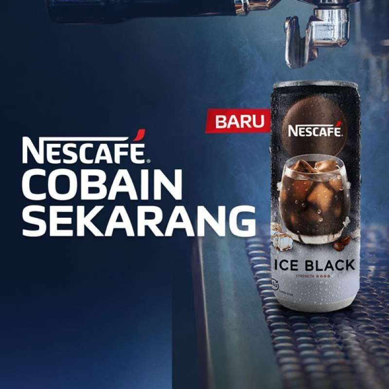Jual Kopi Nescafe Ala Cafe Ice Black Kaleng | Can - 220 ml (Kemasan 12 ...