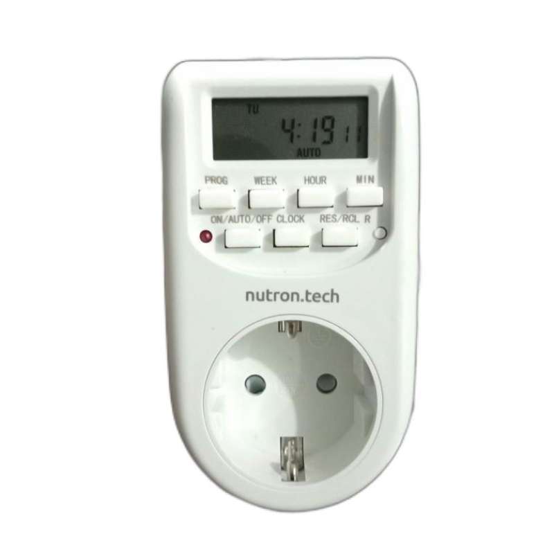 Jual Stop Kontak Timer Digital / 16 Programmable Digital Timer Switch ...