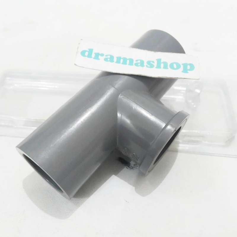 Jual Sok Pipa Sambungan Cabang 3 Keni Knee T Tee Drat Dalam 1/2 Inch Rucika Di Seller Dramashop ...