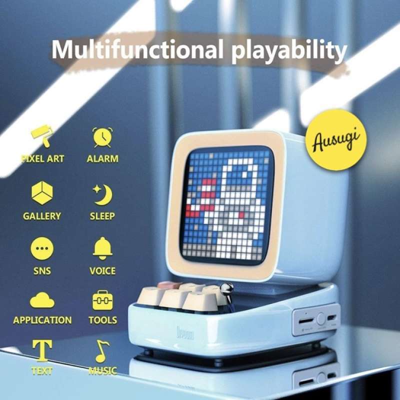 Jual Divoom Ditoo-Plus Wireless Speaker With Led Pixel Art - Multicolor ...