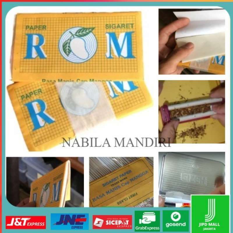 Promo Kertas Papir Pembungkus Rokok Tembakau Mangga 113130 Diskon 72% ...