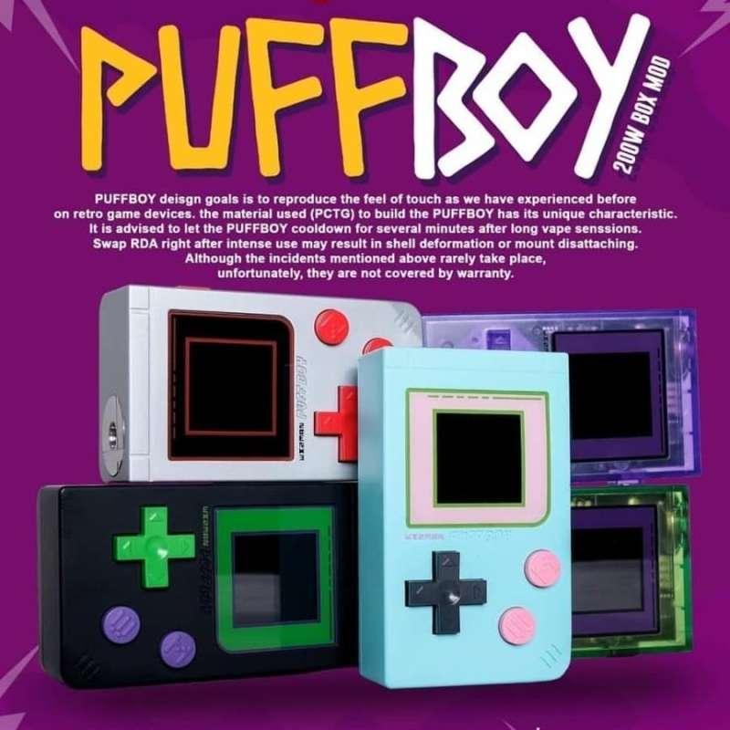 Jual Wizman Puff Boy 200w Box Mod 100% Authentic By Wiz Vapor Di Seller ...