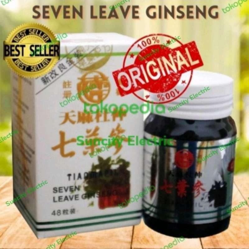 Jual Seven Leave Ginseng Tian Ma Tu Chung Obat Asam Urat Reumatik Dll ...