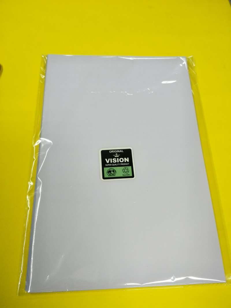 Jual Pvc Instant Id Card / Bahan Pvc Id Card Isi 5 Set Vision di Seller ...