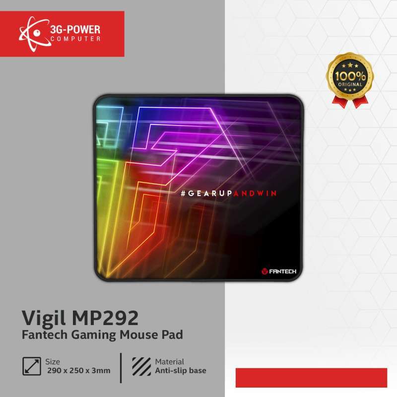 Promo Fantech VIGIL MP292 Gaming Mousepad Diskon 53% di Seller 3G-POWER ...