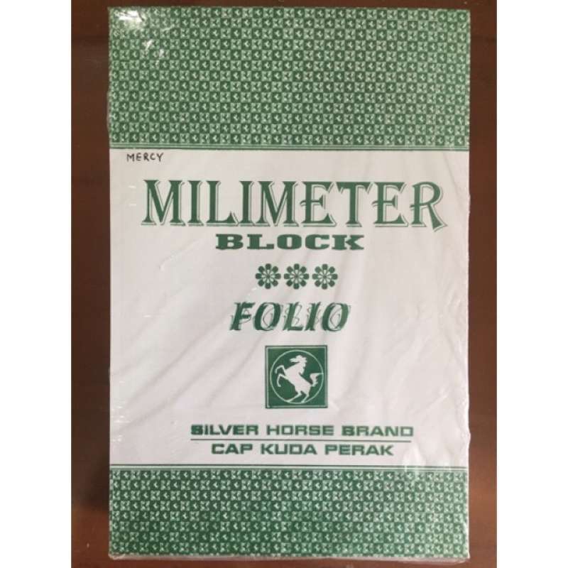 Jual Buku Milimeter Block Sh Folio 25 Graph Paper Graphing Square Grid Di Seller Mercy ...