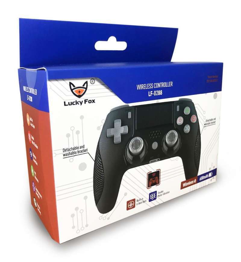 Jual Lucky Fox Wireless Controller For Ps4 - Black Lf 0288 / Stick ...