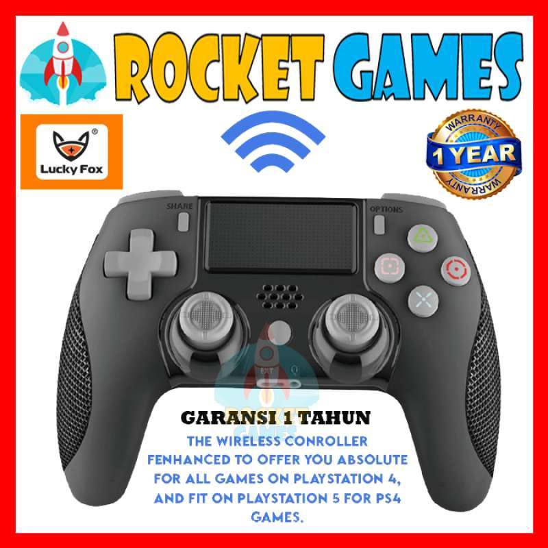 Jual Lucky Fox Wireless Controller For Ps4 - Black Lf 0288 / Stick ...