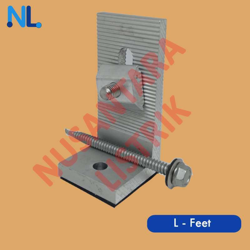 Jual L Feet Mounting Bracket Panel Surya / Solar Panel Di Seller ...