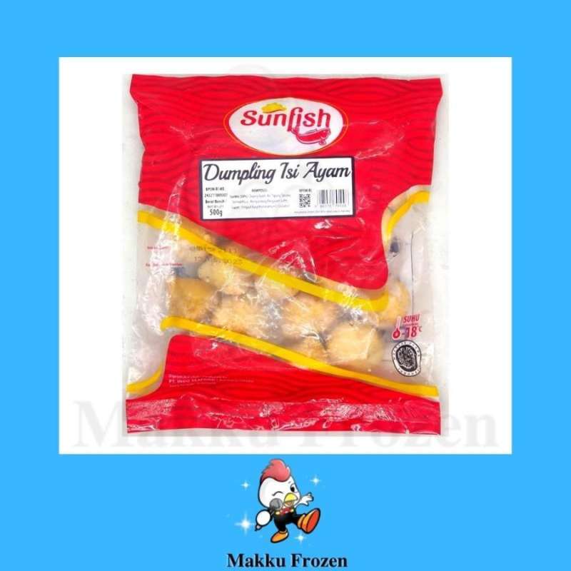 Jual Sunfish Dumpling Isi Ayam (dumpling Chicken) 500gr, Makanan Beku ...