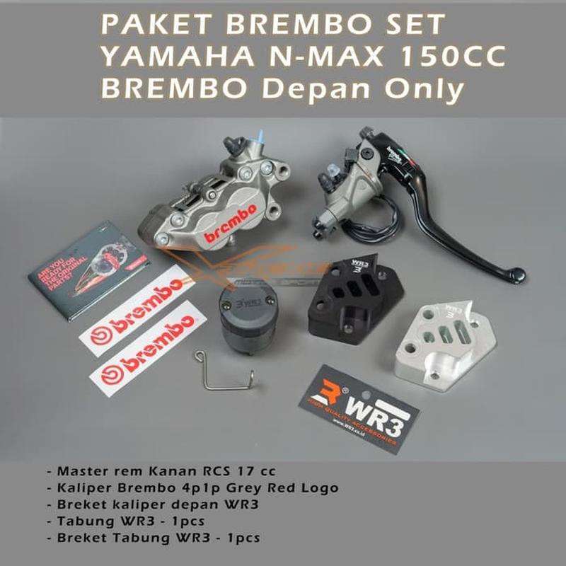 Jual Paket Brembo Set Depan Yamaha Nmax 150 CC Brembo Set Original High ...